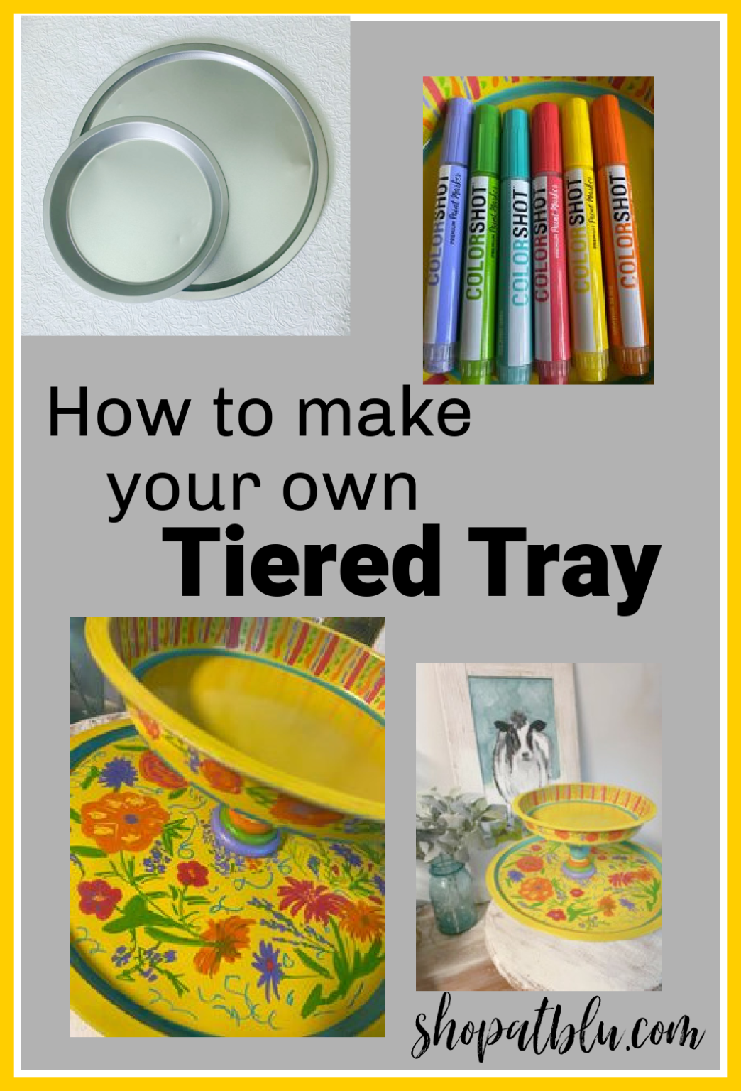 A Quick and Easy Decor Storage Project with Colorshot Paint Markers ...