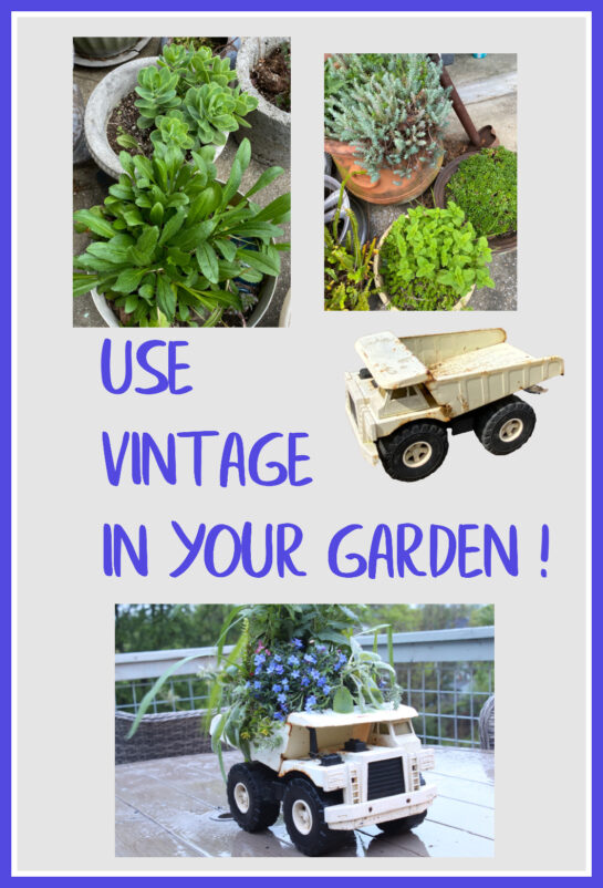 Upcycled Vintage for Your Spring Garden! - Shop at Blu