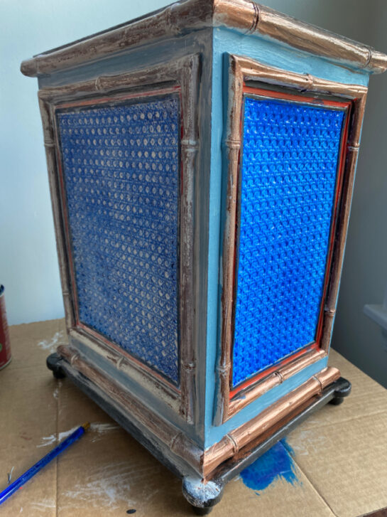 Vintage Trash Can Upcycle - Shop at Blu