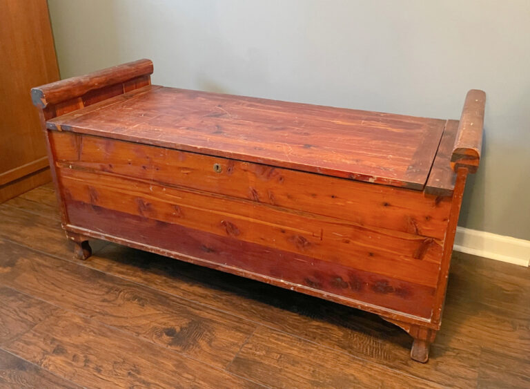 Upcycled Cedar Chest Trunk - Shop at Blu