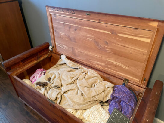 Upcycled Cedar Chest Trunk - Shop at Blu