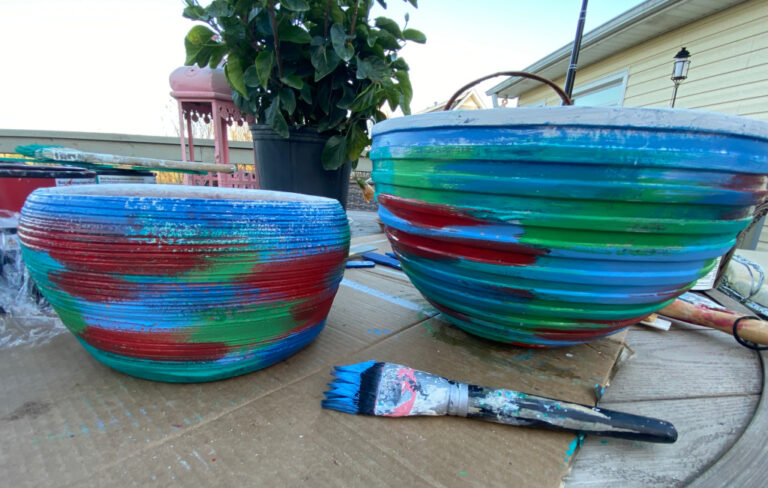 Upcycle Your Garden Pots With Paint - Shop at Blu