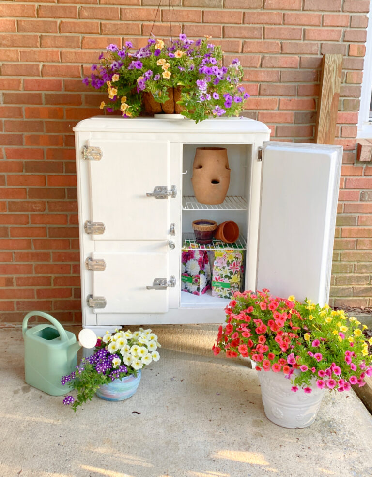 Antique Ice Box Refresh - Shop at Blu