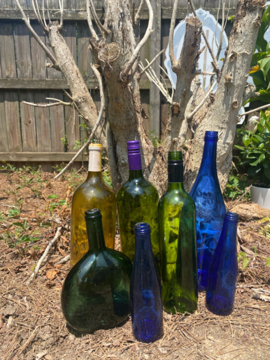 Create Your Own Bottle Trees In Your Garden - Shop at Blu