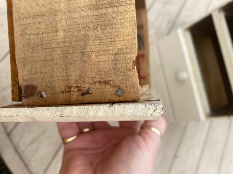 Vintage Wooden Box Upcycle - Shop at Blu